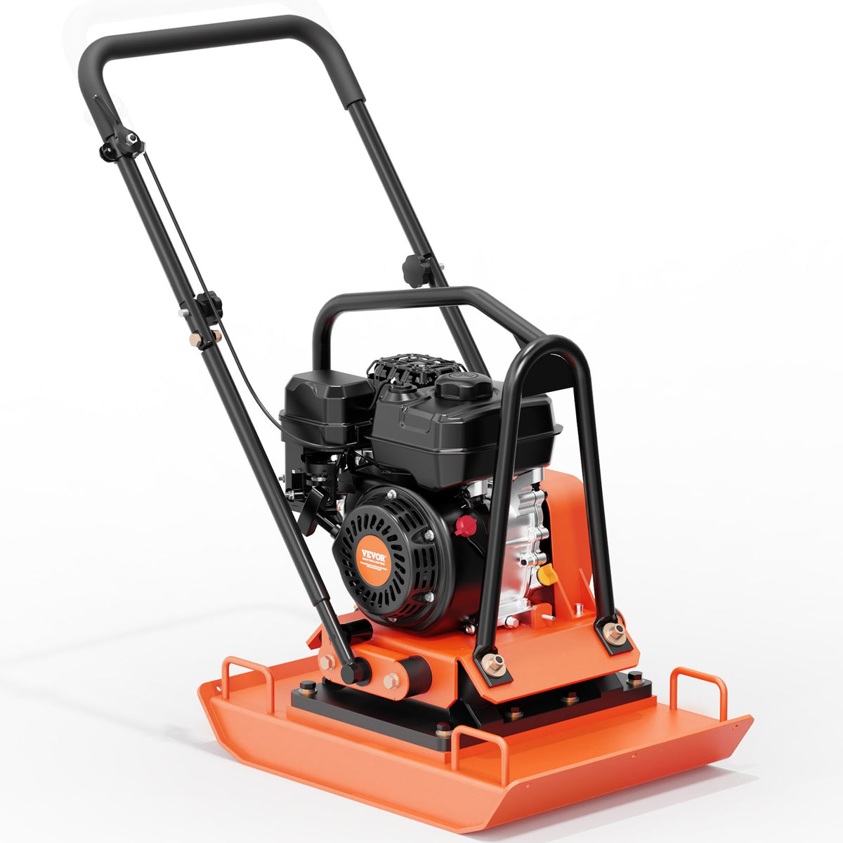 Plate Compactor 7HP Gas – VEVOR Forward Vibratory Compactor 4,451 lb F ...